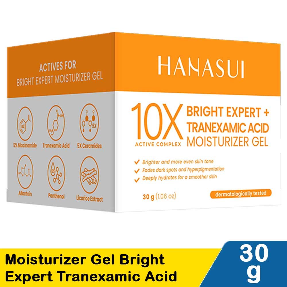 Jual HANASUI MOISTURIZER GEL BRIGHT EXPRT TA 30g | Shopee Indonesia