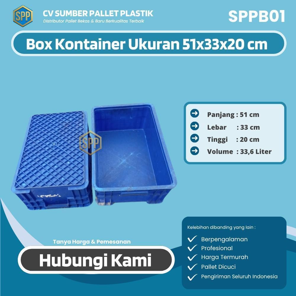 Jual Box Kontainer Ukuran 51x33x20 cm | Shopee Indonesia