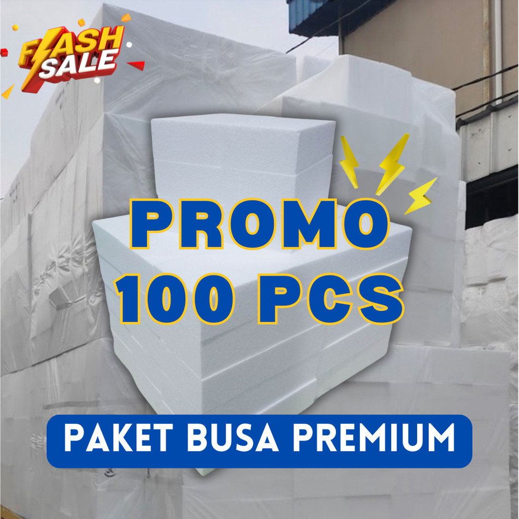 Jual PAKET 100 PCS PROMO STYROFOAM BUKET 20cmx10cmx5cm kualitas premium ...