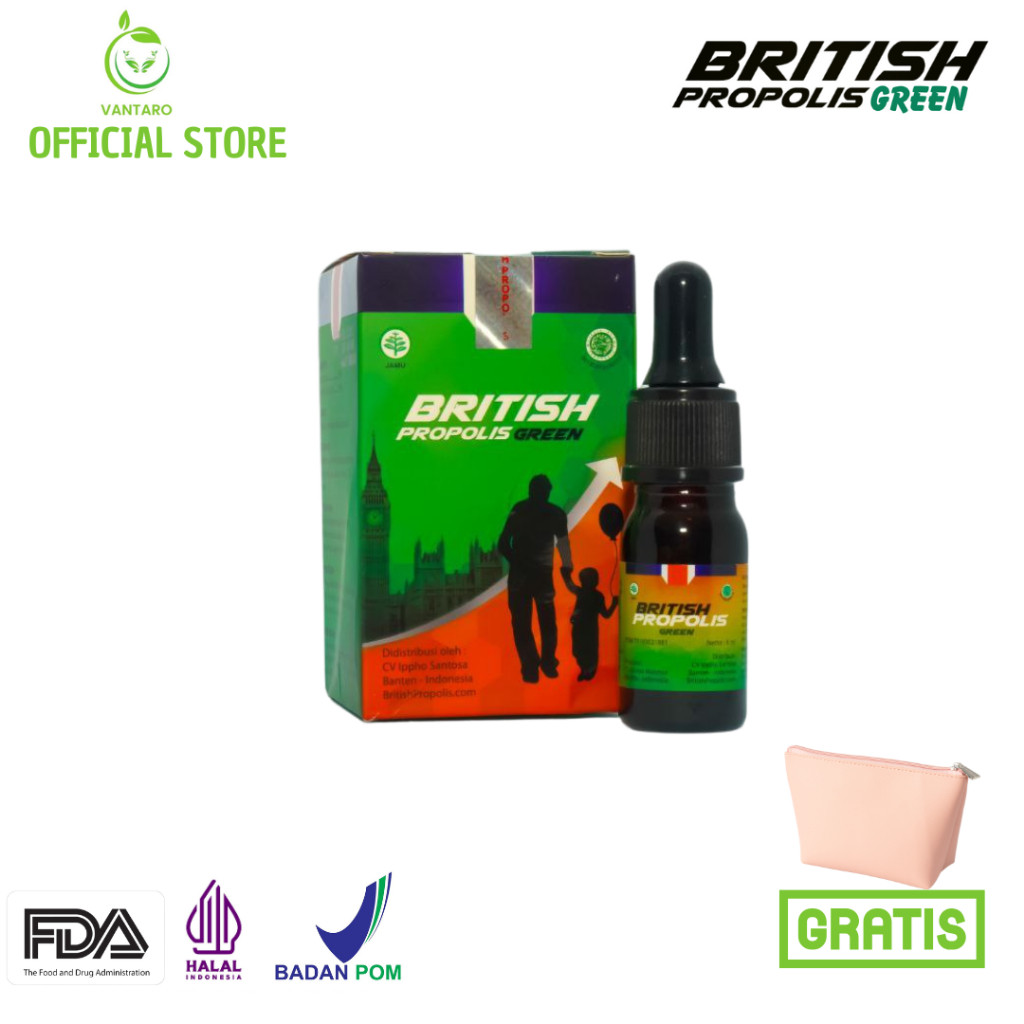 Jual British Propolis Green For Kids Vitamin Suplemen Anak Bantu Atasi ...