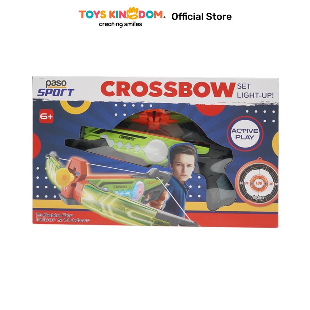 Jual Toys Kingdom Paso Set Crossbow Light - Mix Set Mainan Anak ...