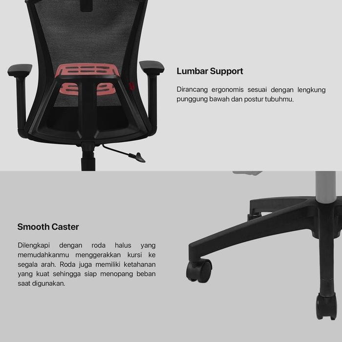 Jual Fantech OCA258s V2 | OCA-258s V2 Kursi Kerja Kantor Premium Office ...