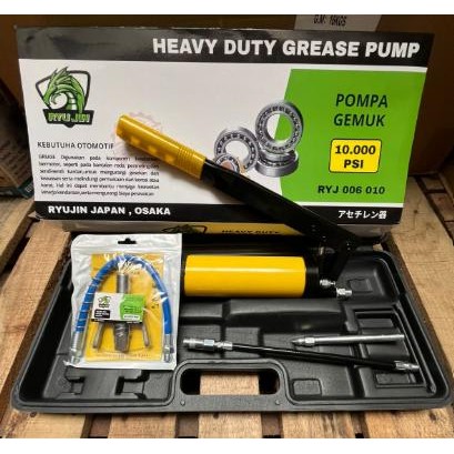 Jual ryujin Pompa Gemuk Manual 10.000psi 500 CC Hand Grease Gun Double ...