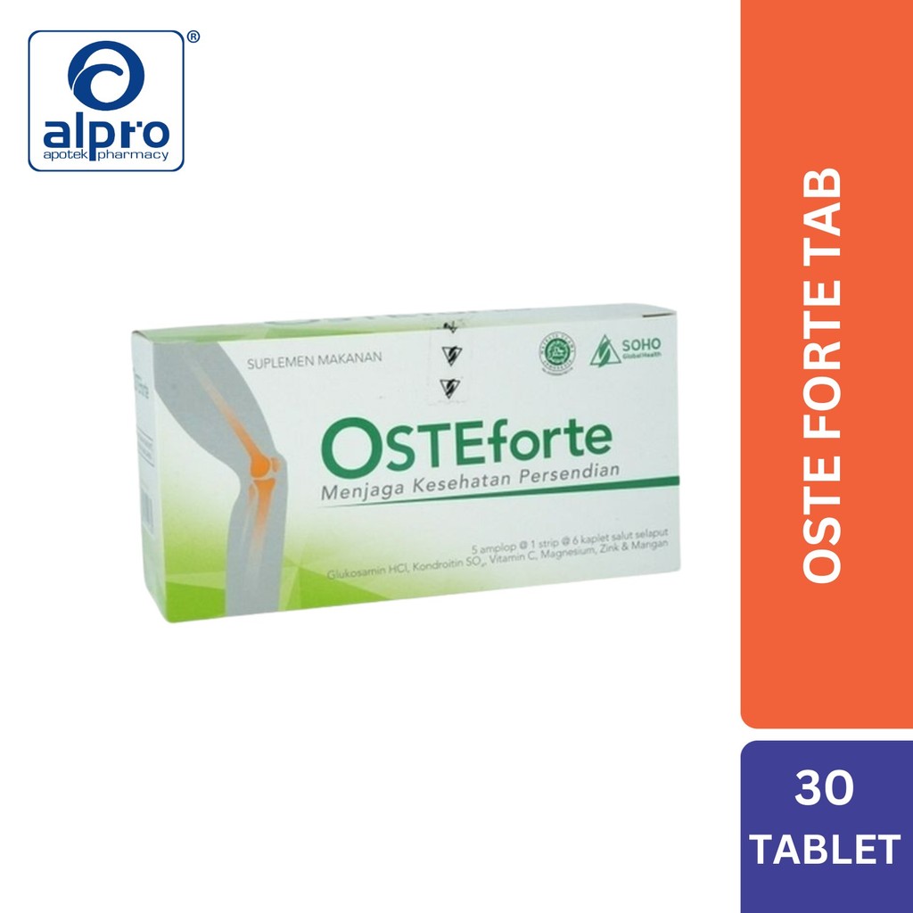 Jual OSTE FORTE TAB 1 STRIP 6 TABLET | Shopee Indonesia