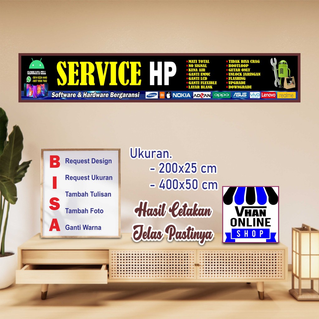 Jual Cetak Backdrop Spanduk Banner Service Hp Bisa Ganti Gambar ...