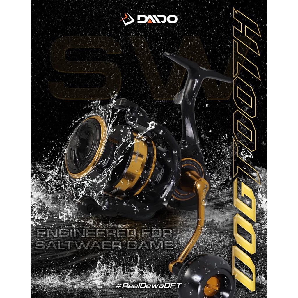 Jual Daido REEL PANCING DOGTOOTH HS SALWATER | Shopee Indonesia