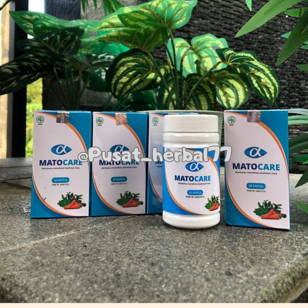 Jual KAPSUL HERBAL MATA MATOCARE BPOM HALAL ISI 60 KAPSUL KESEHATAN ...