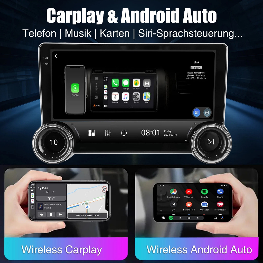 Jual Circuit Automotive NEW ESSGOO Head Unit Android 14 4GB+64GB 9 Inch ...
