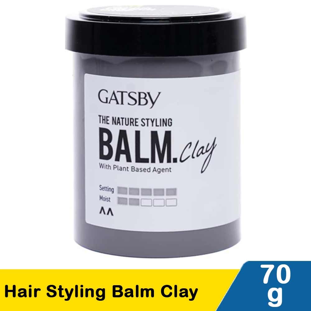 Jual GATSBY HAIR STYLING BALM CLAY 70g | Shopee Indonesia