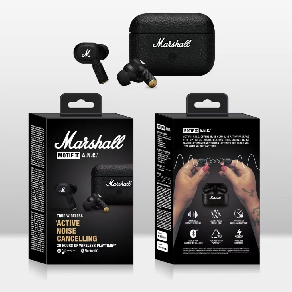 Jual NEW Marshall MOTIF II ANC True Bluetooth 5.2 Headphones Active ...