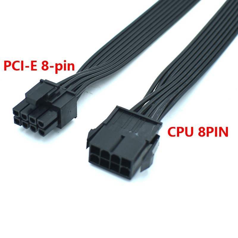 Jual ATX CPU 8 Pin Female to PCI-E 8 Pin (6+2) Male Adapter Cable for ...