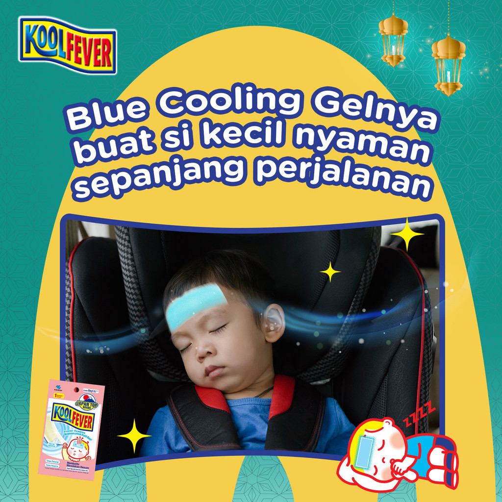 Jual [2PCS] Koolfever Plaster Bayi – Plester Penurun Demam Aman ...