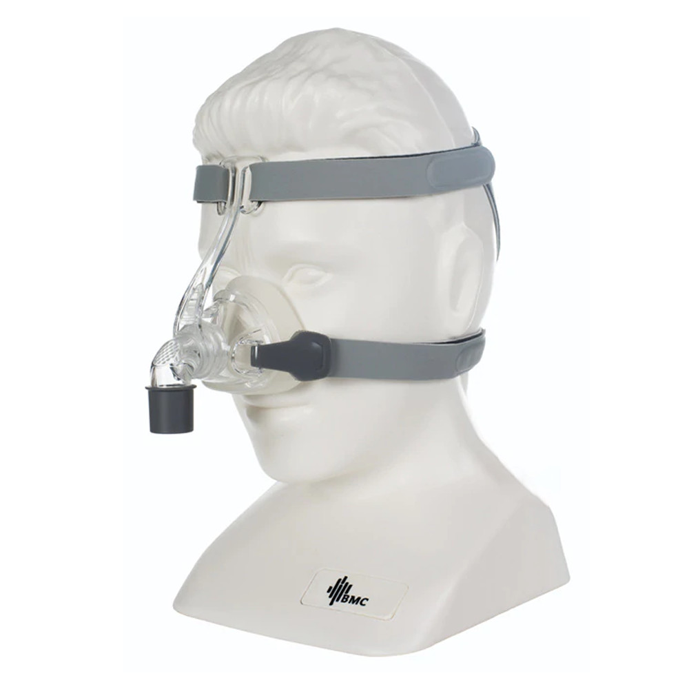 Jual BMC NM4 CPAP Mask Nasal Mask With Headgear Apnea CPAP Mask For ...