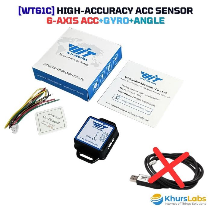 Jual Jg87 WITMOTION Serial 6 Axis Accelerometer Gyroscppe Angle High ...