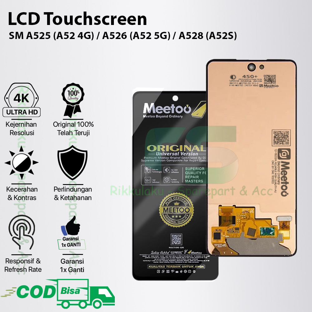 Jual LCD Touchscreen Samsung A52 (4G/5G) / A52S Original 100% Fullset ...