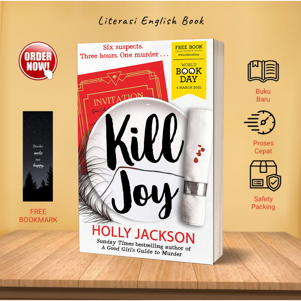 Jual Kill Joy – World Book Day 2021 by Holly Jackson (English) | Shopee ...