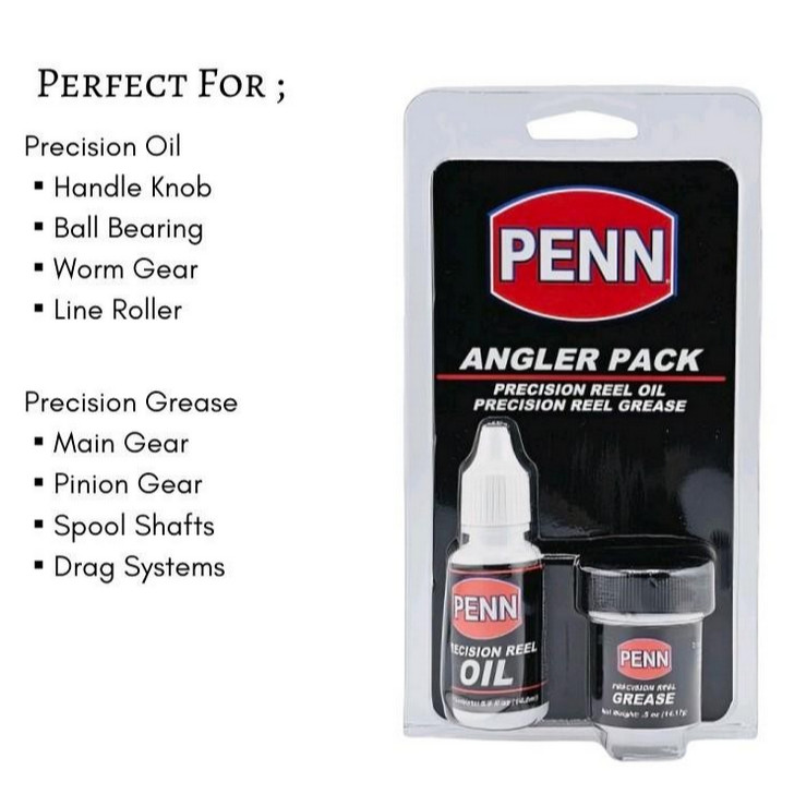 Jual Penn Angler Pack Precision Reel Oil Grease | Shopee Indonesia
