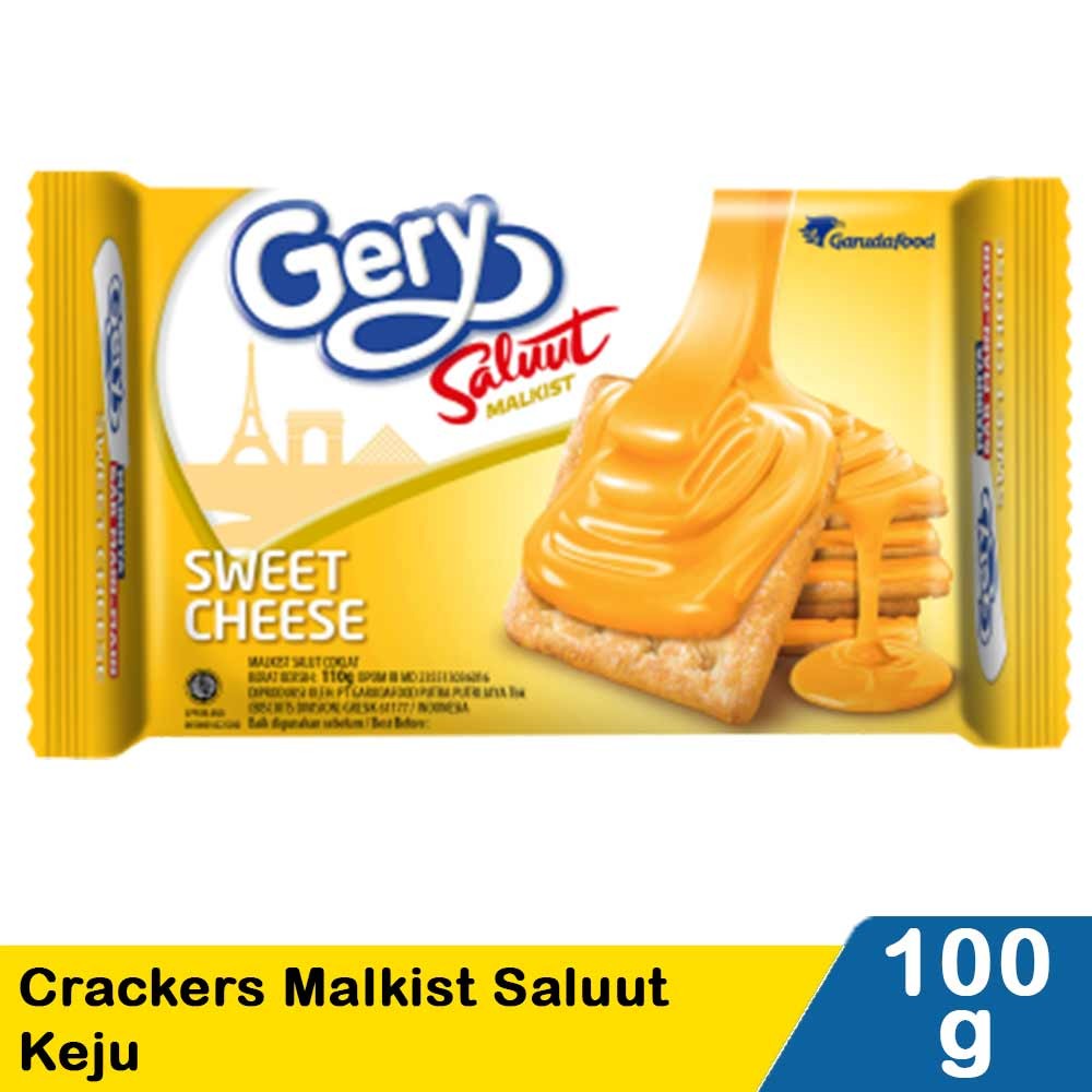 Jual GERY CRACKERS MALKIST SALUUT KEJU 110/100g | Shopee Indonesia