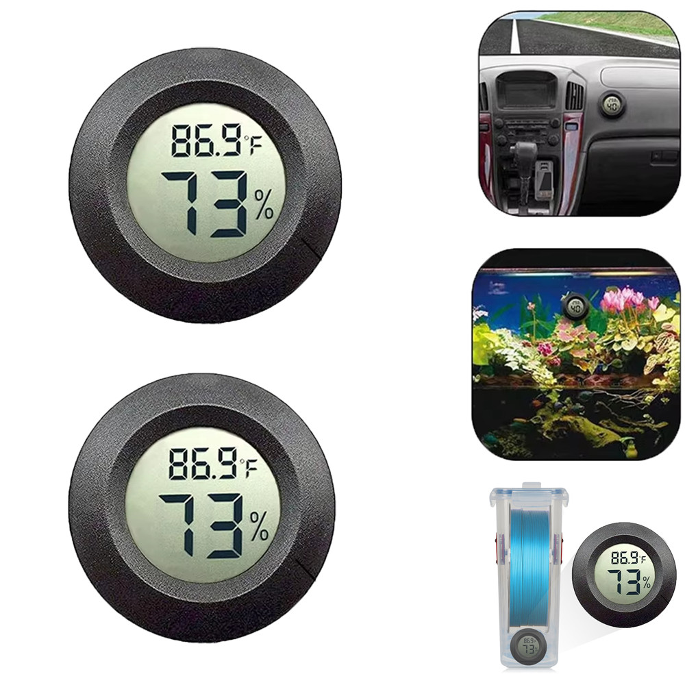 Jual Hygrometer Thermometer Fahrenheit Or Celsius gital LCD Monitor Indoor Room For Bambu Lab 3D ...