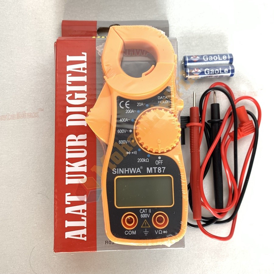 Jual Multitestern Tang Amper Mini Digital SINHWA MT87 MT 87 Clamp Meter ...