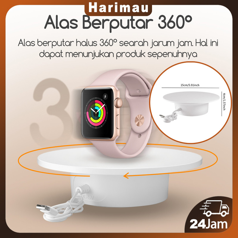 Jual Meja Putar Display/display Putar/Dudukan Layar Putar 360 Derajat ...