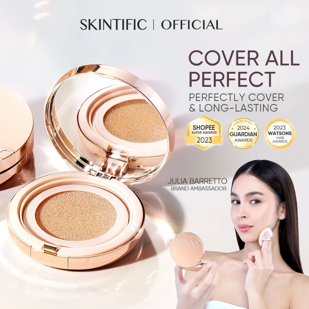 Jual [official store]Skintific Cover All Perfect Air Cushion Refill ...