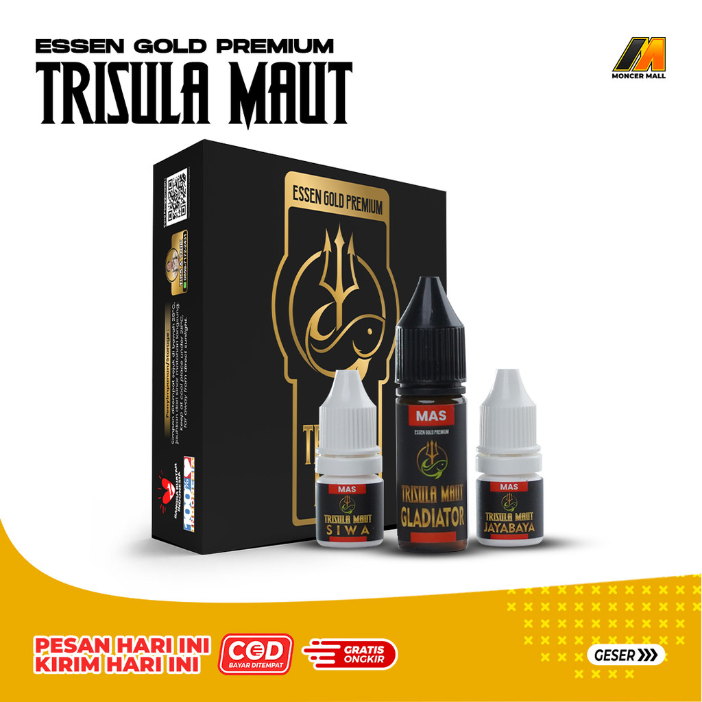 Jual Essen Mancing Trisula Maut Gold Premium Stike Gacor | Shopee Indonesia
