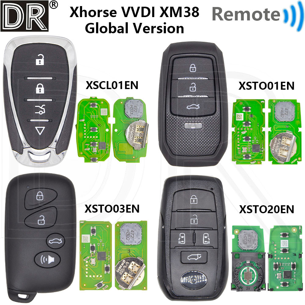 Jual Great Global Version VVDI Xhorse XS Series XM38 4D 4A Car Remote ...