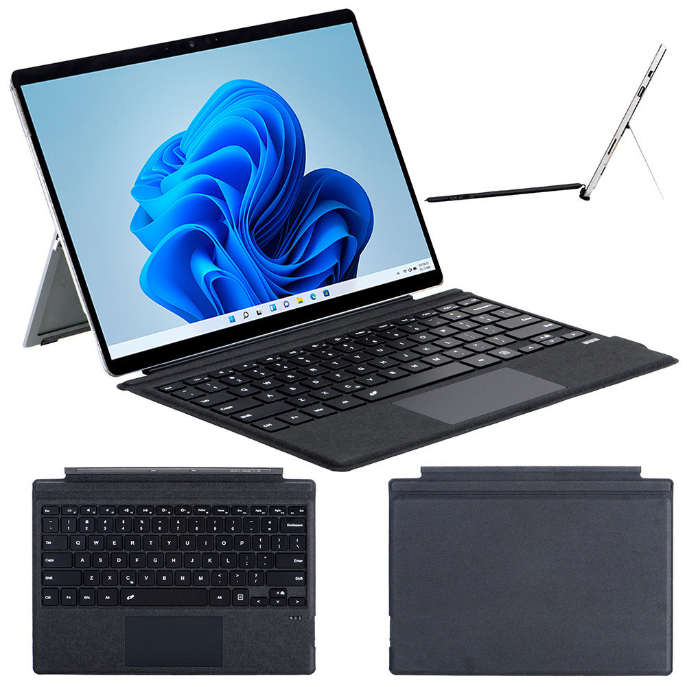 Jual Portable Wireless Keyboard Bluetooth-Compatible Type Cover ...