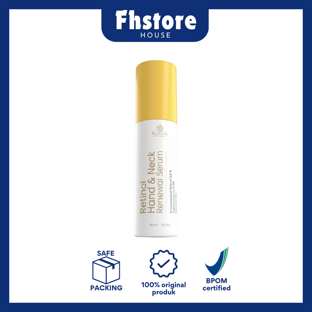 Jual Rintik Retinol Hand & Neck | Serum Cerahkan Kurangi Kerutan di ...