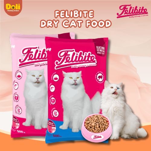 Jual Felibite 500 gram Freshpack Makanan Kucing Kering Cat Dry Food ...