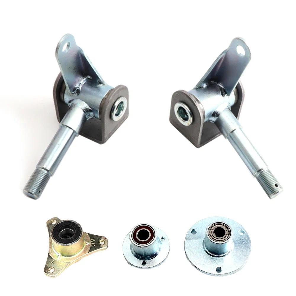 Jual 5"/6" Go Kart Steering Knuckle Spindle Wheel Hub for 110cc 168F ...