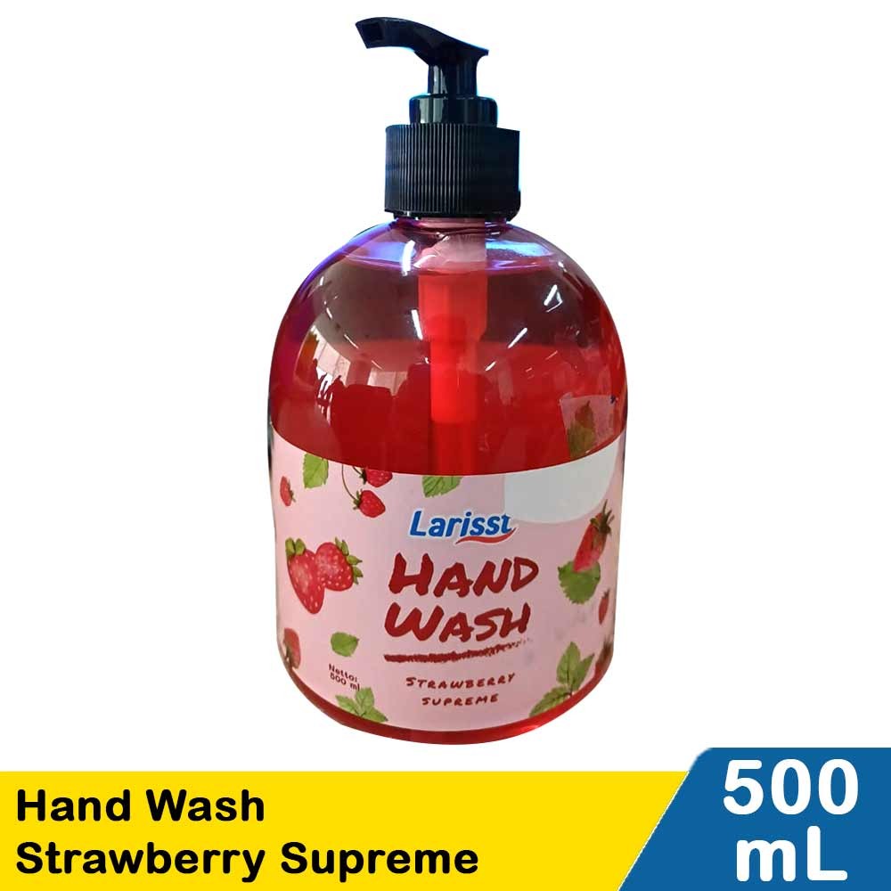 Jual LARISST HAND WASH STRAWBERRY SPRM 500mL | Shopee Indonesia