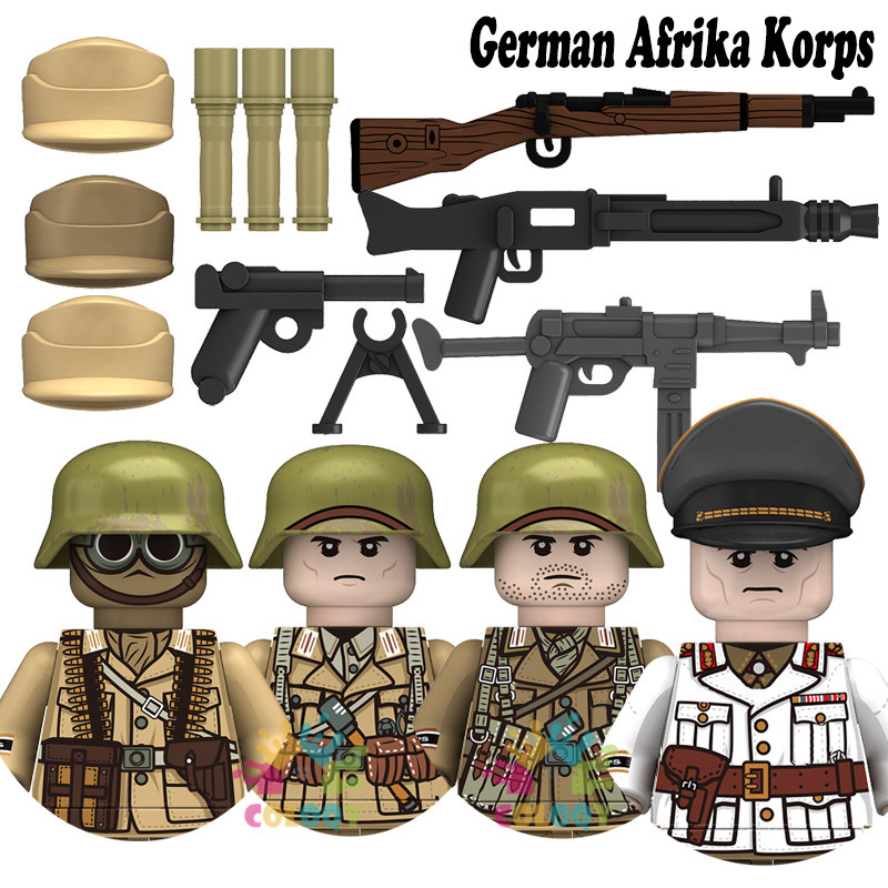 Jual Kids Toys WW2 Solers Buig Blocks Soviet US Flying Tiger 4 Sides ...
