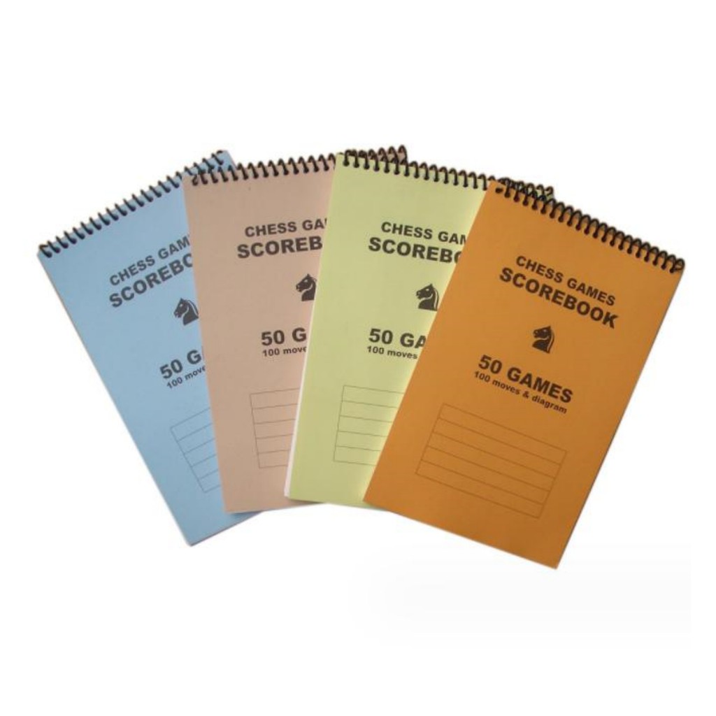 Jual Chess Scorebook - Gift for chess players - Chess Game Records ...