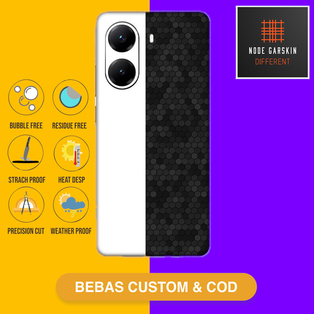 Jual Garskin skin Vinyl Poco X7 Pro 5G Fullbody atau Backonly DUAL TONE ...
