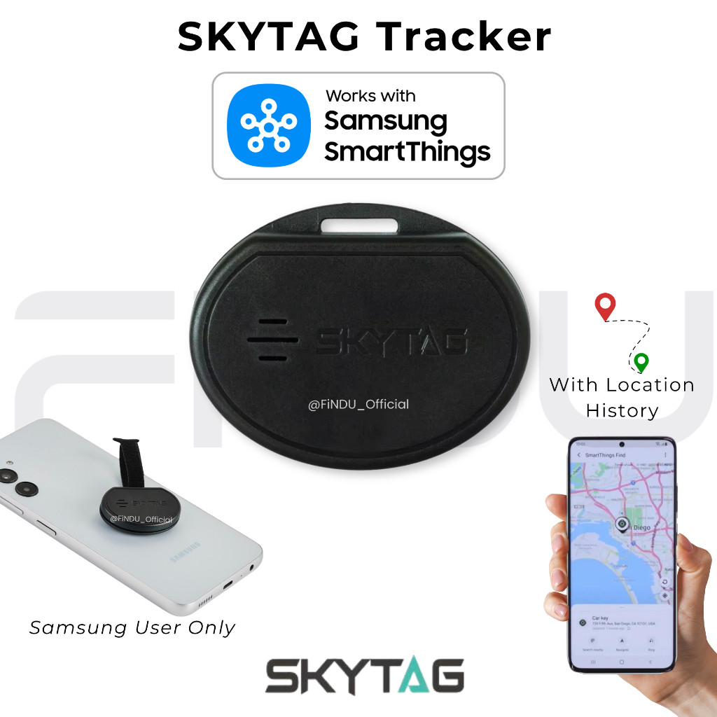 Jual SKYTAG - Smart Tag / Tracker Work With Samsung SmartThings Find ...
