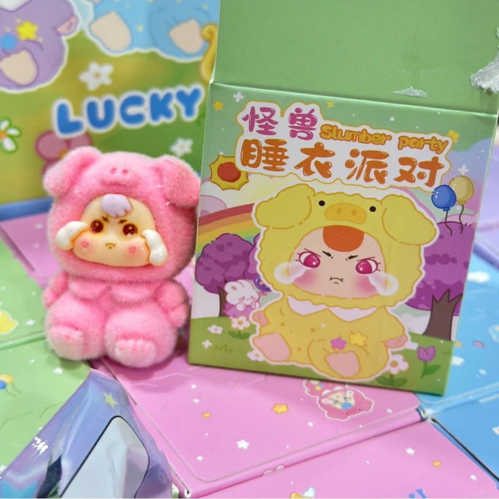 Jual Clover BLIND BOX BABY THREE Slumber Party Figurine Lucu Koleksi ...