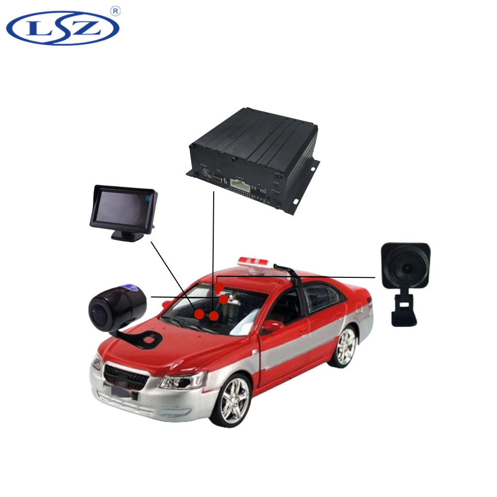 Jual 4CH DMS ADAS Hard Disk Storage 1080P AI MDVR Kit Car Camera Set ...