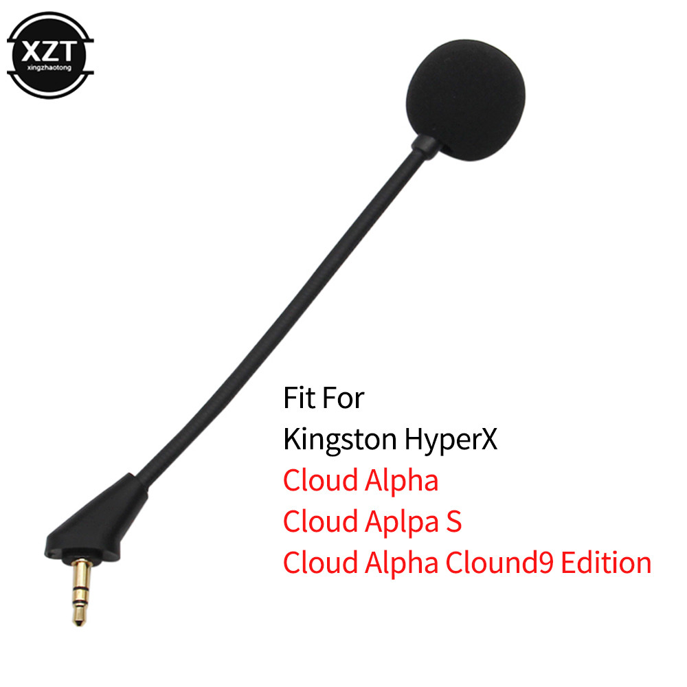 Jual Replacement Game Mic 3.5mm Microphone for Kingston HyperX Cloud ...
