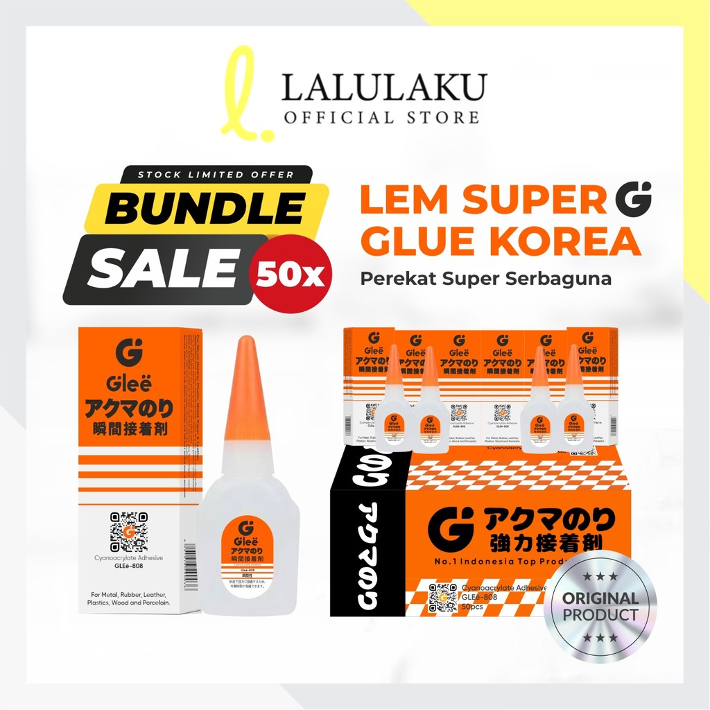 Jual Lem Power Glue Korea G Perekat Super Rekat Serbaguna Multifungsi ...