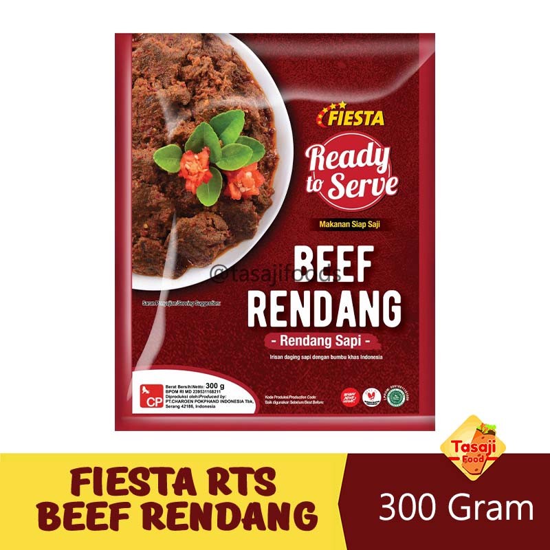 Jual Fiesta Beef Rendang 300 Gram Ready To Serve Tazaj | Shopee Indonesia