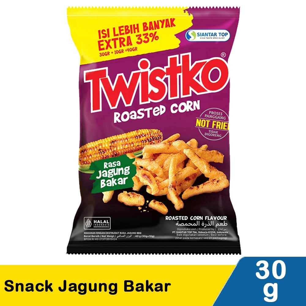 Jual TWISTKO SNACK JAGUNG BAKAR 40g | Shopee Indonesia