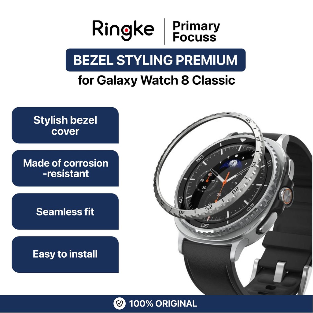 Jual RINGKE Bezel Styling Compatible for Samsung Galaxy Watch 8 Classic ...