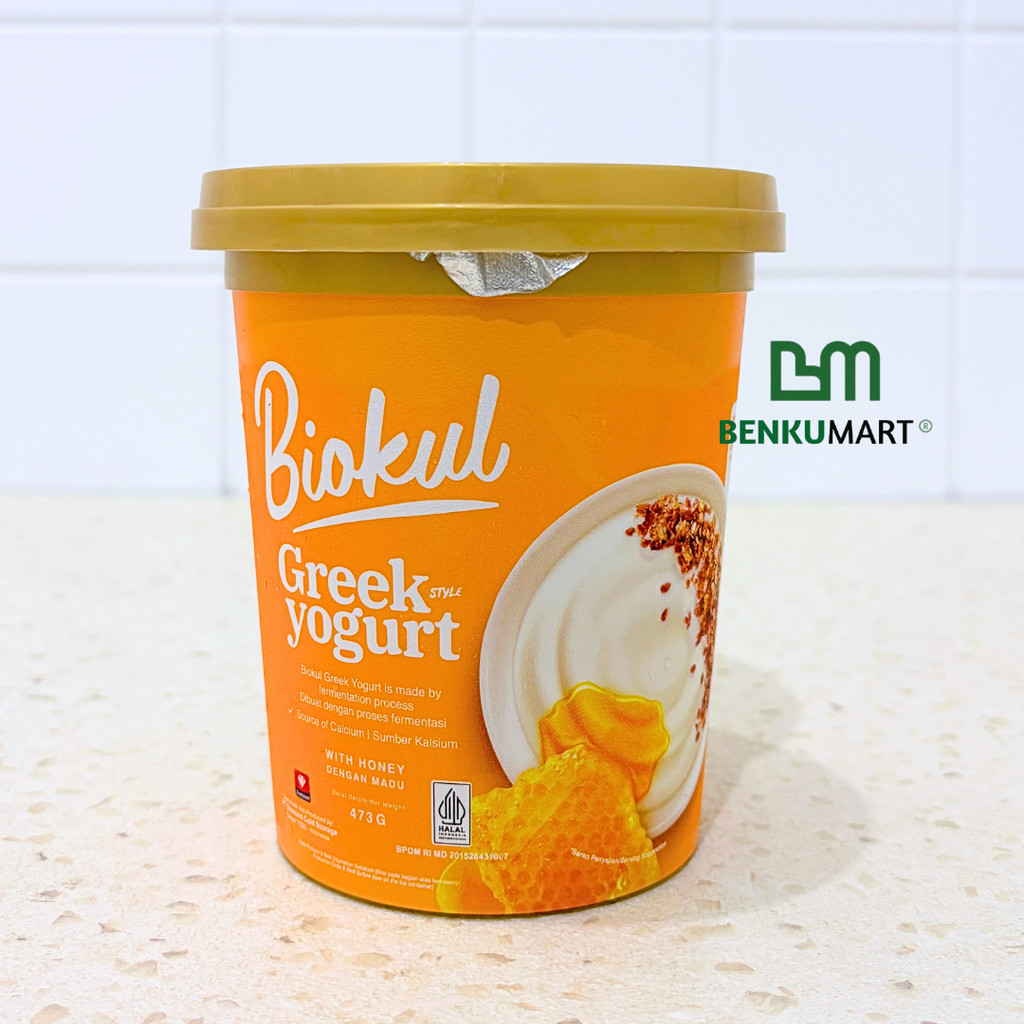 Jual Biokul Greek Yogurt Honey (473 gr) | Diamond GREEK Yoghurt Style ...