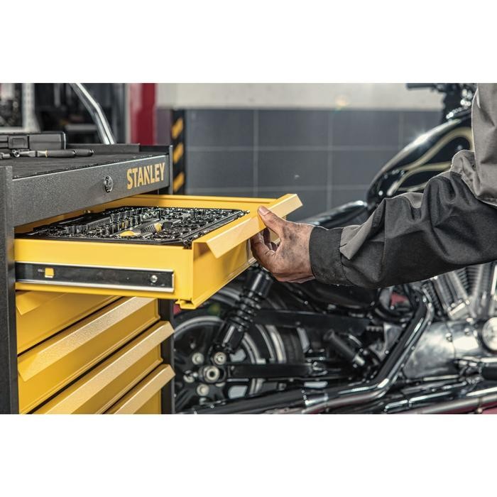 Jual Stanley 6 Drawers Metal Roller Cabinet / Lemari Tools STST74320-8 ...
