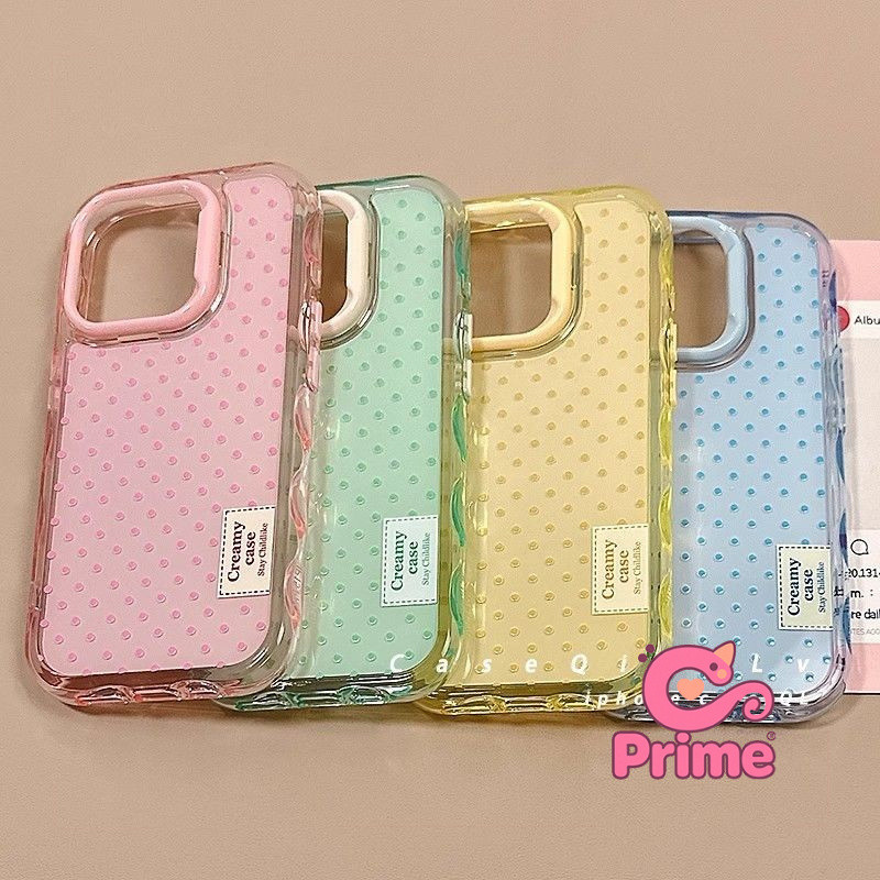 Jual Terbaru Motif Polka Dot Luxury Case Iphone 17 Pro Max 16 Plus 15 ...