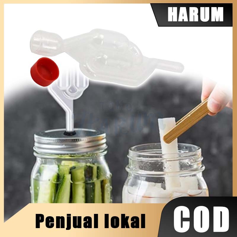 Jual Airlock Fermentasi Wine Galon Plastik / Alat Fermentasi Wine ...