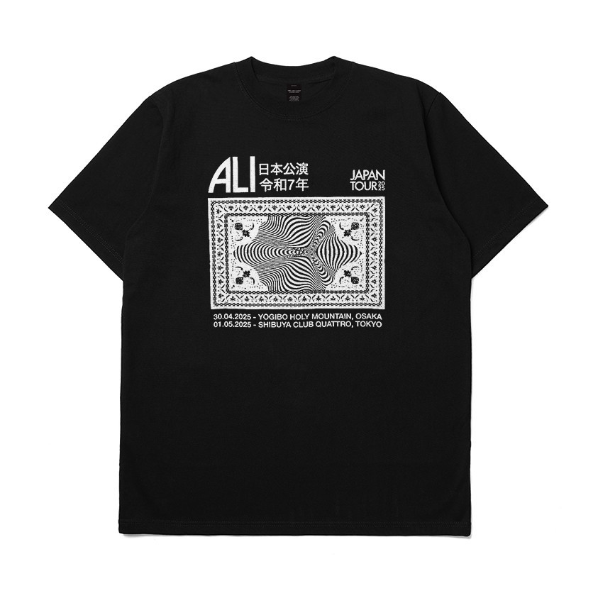 Jual T-Shirt Band Ali Radio Carpet Japan Tour 2025 Tebal 24s | Shopee ...