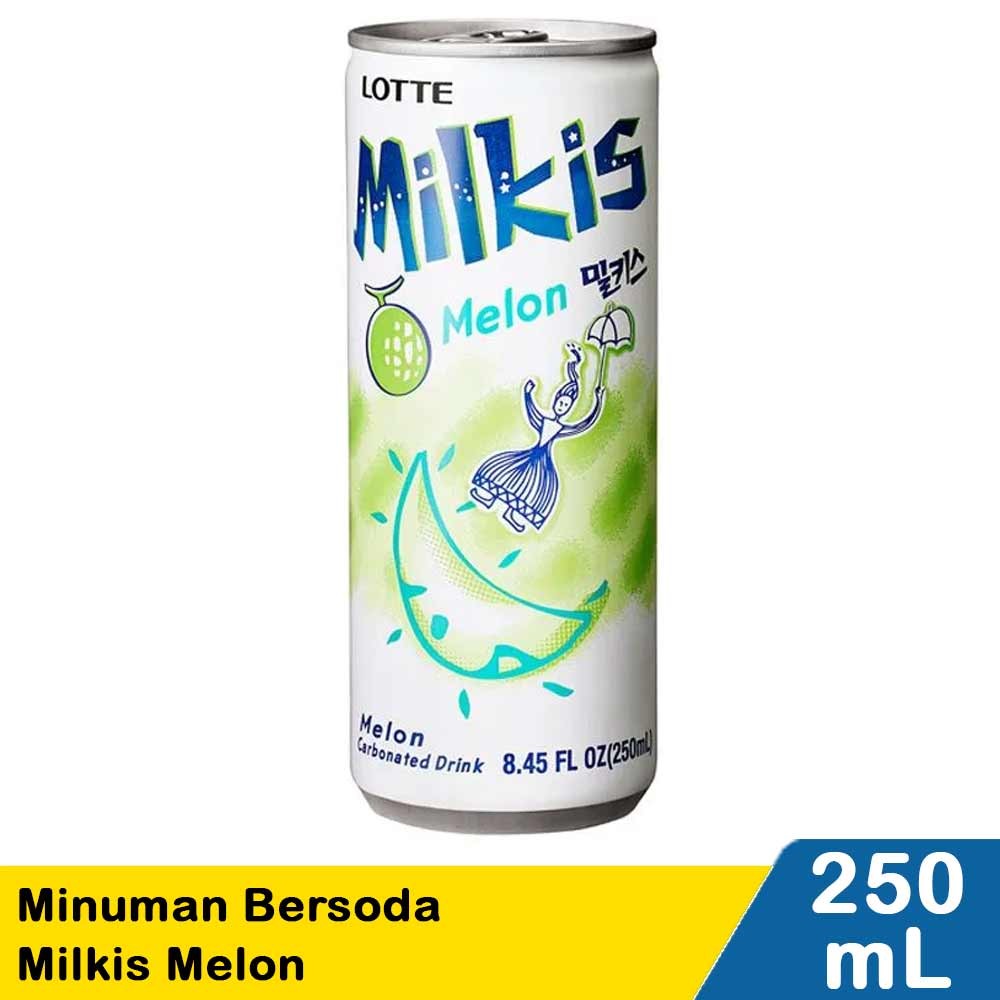 Jual LOTTE MINUMAN BERSODA MILKIS MELON 250mL | Shopee Indonesia